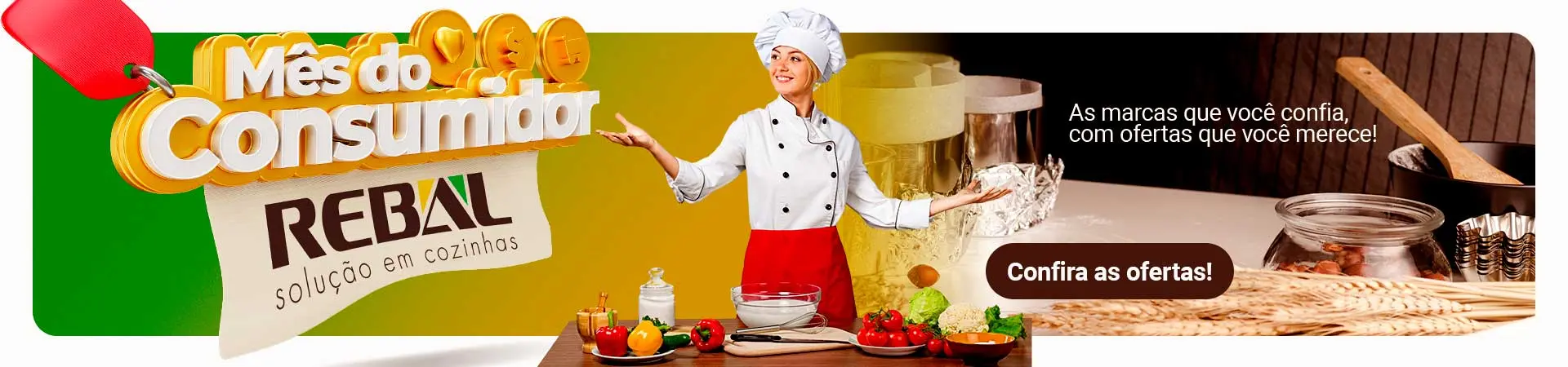Rebal: tudo que sua cozinha precisa está aqui!